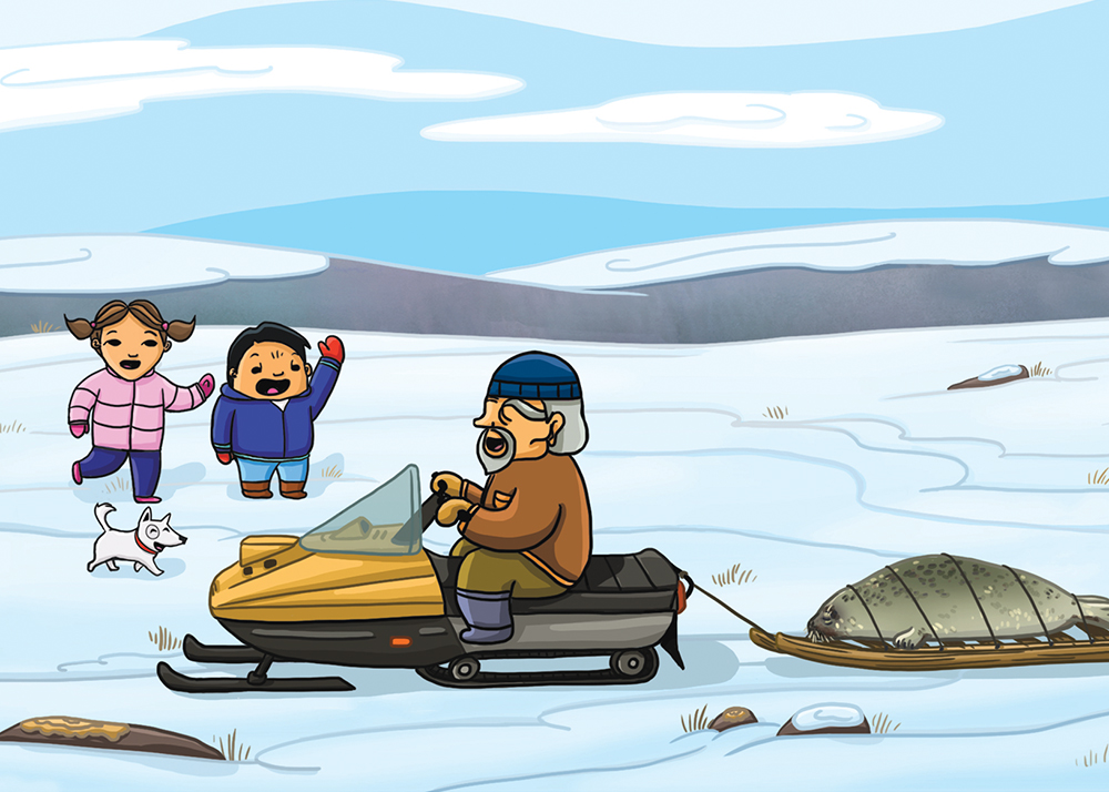 Quill and Quire Reviews Putuguq and Kublu and the Qalupalik! - Inhabitmedia