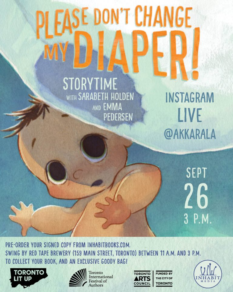Please Don’t Change My Diaper! Book Launch