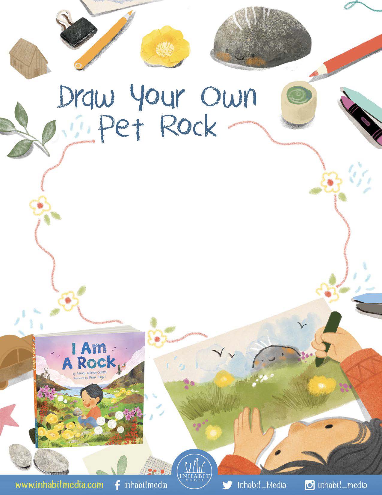 I Am A Rock Activity Page